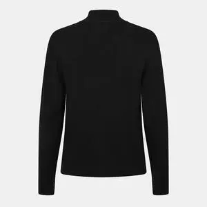 C.P. COMPANY Zip-up Textured Knit Jacket With Logo Patch