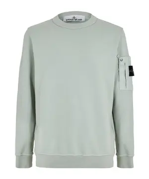 Stone Island Long-sleeve Crew Neck Sweatshirt - Gray