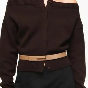 TOM FORD Grained Leather Belt