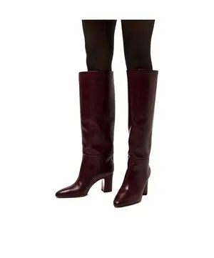Paris Texas Solid Color Knee High Boots