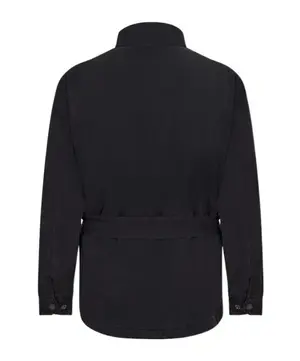 Barbour Belted Jacket With Stand-up Collar