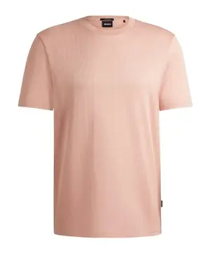 Hugo Boss Short-sleeve Crew-neck T-shirt - Nude