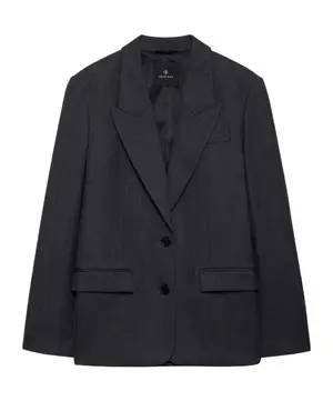 ANINE BING Ross Blazer - Black