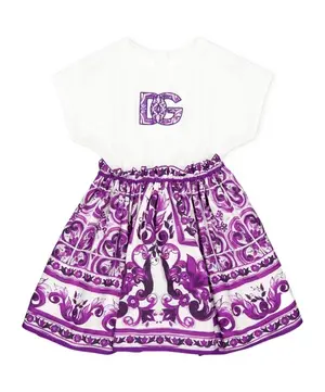 Dolce & Gabbana Printed T-shirt Dress