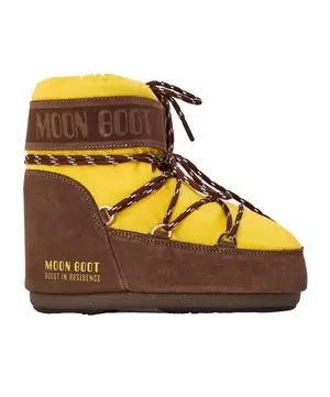 Moon Boot Color-blocked Lace-up Boots