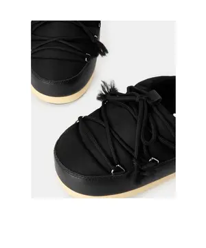 Moon Boot Nylon Mule - Black