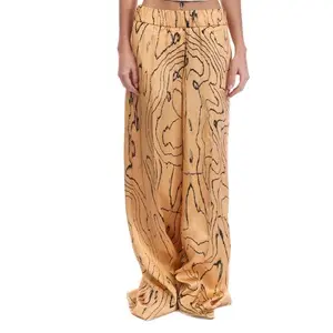 Off-White Printed Wide-leg Pants