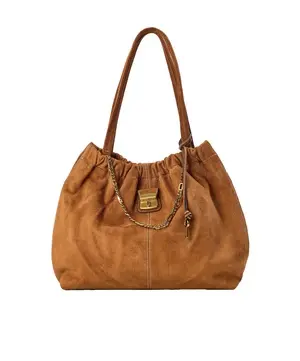 Marc Jacobs Solid Color Crossbody Bag - Brown