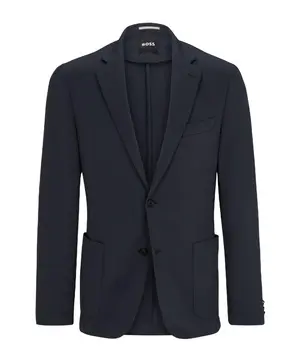 Hugo Boss Single-breasted Blazer - Black