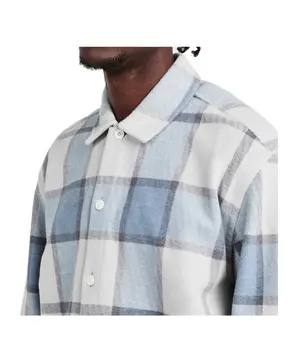 Hugo Boss Color-blocked Plaid Jacket