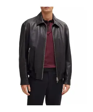 Hugo Boss Merwyn Leather Jacket
