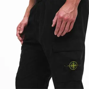 Stone Island Logo Cargo Track Pants