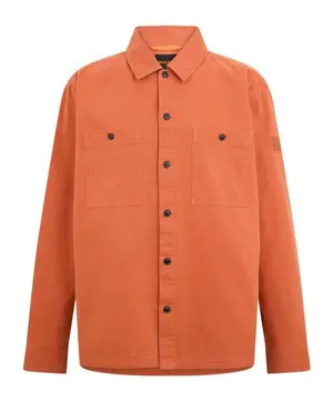 Hugo Boss Solid Casual Jacket - Orange