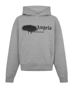 Palm Angels Palm Spray Hoody Sn00 - Gray