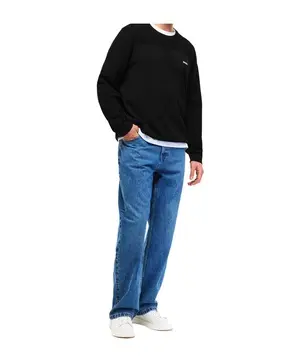 Hugo Boss Crew Neck Long-sleeve Knit Top