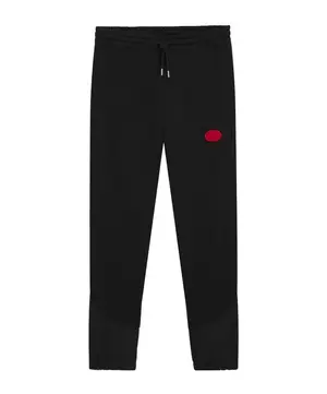 Hugo Boss Solid Color Casual Long Pants - Black