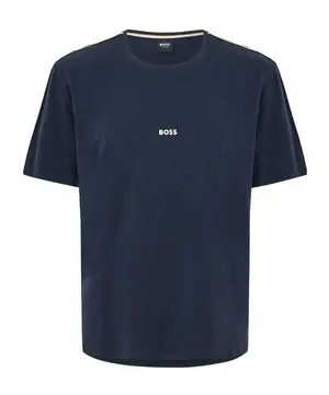 Hugo Boss Unique Cotton T-shirt - Blue
