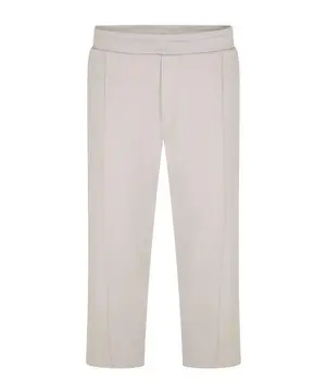 Hugo Boss Solid Color Casual Pants - White