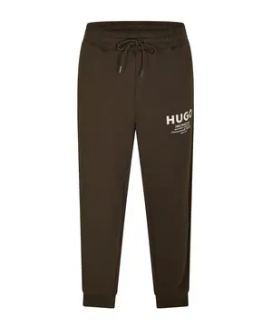 Hugo Boss Solid Color Casual Pants - Black