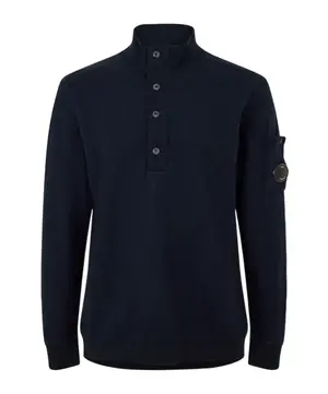 C.P. COMPANY Crew Neck Jumper - Black