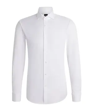 Hugo Boss Oxford Shirt - White
