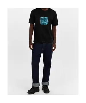 C.P. COMPANY Logo Crew Neck T-shirt