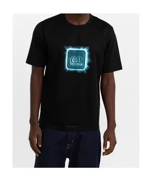 C.P. COMPANY Logo Crew Neck T-shirt