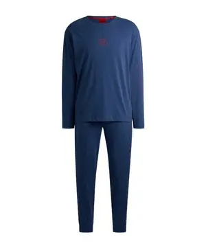 Hugo Boss Laze Long Set Ew 10261152 01 Hoody - Blue