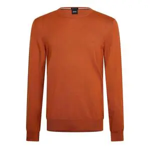 Hugo Boss Crew Neck Long-sleeve Knit Sweater