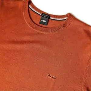 Hugo Boss Crew Neck Long-sleeve Knit Sweater