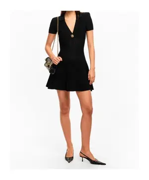 Balmain Short-sleeved Knit Dress