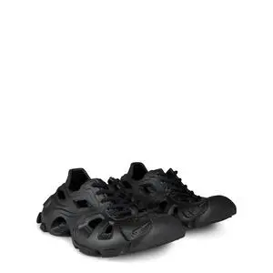 Balenciaga Lace-up Casual Sneakers - Black