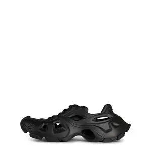 Balenciaga Lace-up Casual Sneakers - Black