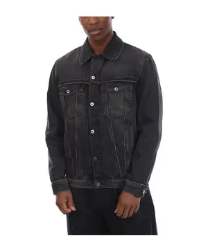 Off-White Arrow Zip Skate Denim Jacket