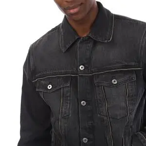 Off-White Arrow Zip Skate Denim Jacket