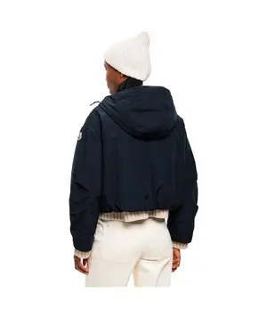 Moncler Cropped Hooded Jacket