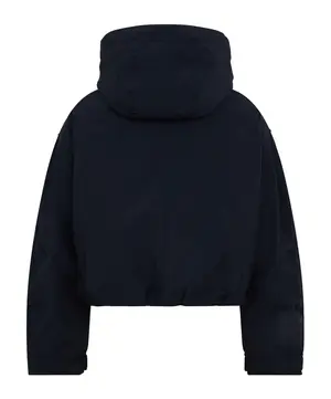 Moncler Cropped Hooded Jacket
