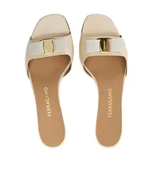 FERRAGAMO Simple Slippers - Nude