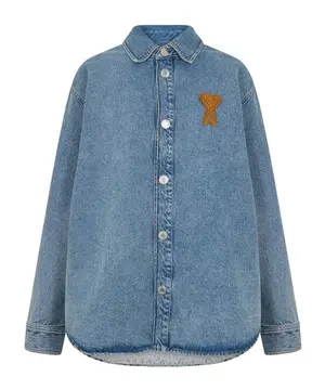 AMI Paris Denim Overshirt