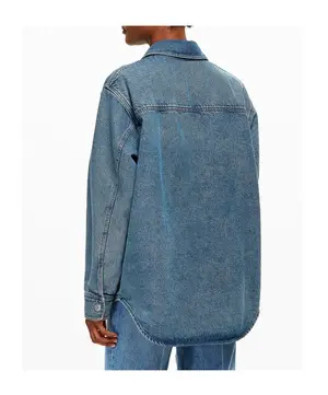 AMI Paris Denim Overshirt - Blue