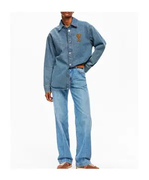 AMI Paris Denim Overshirt - No