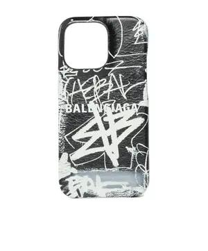 Balenciaga Phone Case - Black