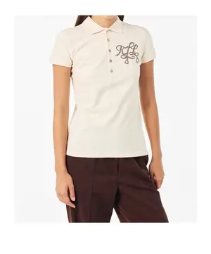 Ralph Lauren Leather Short Sleeve Polo Shirt