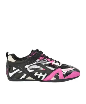 Balenciaga Lace-up Low-top Sneakers - Black