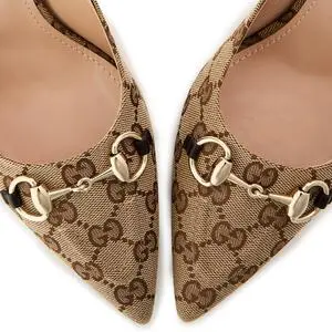 Gucci Horsebit Pointed-toe Stiletto Heels