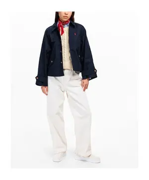 Polo Ralph Lauren Single-breasted Stand Collar Coat