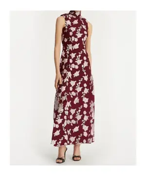 ROTATE BY BIRGER CHRISTENSEN Asyna Long Maxi Dress