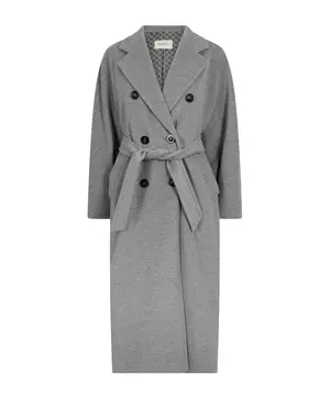 Max Mara Double-breasted Wool-blend Coat
