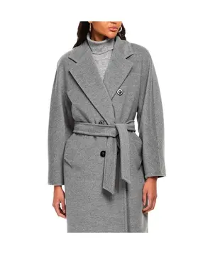 Max Mara Double-breasted Wool-blend Coat