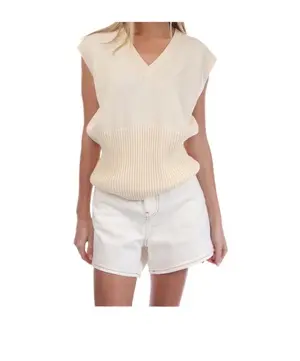 Off-White Swimming Basic Vest - Nude